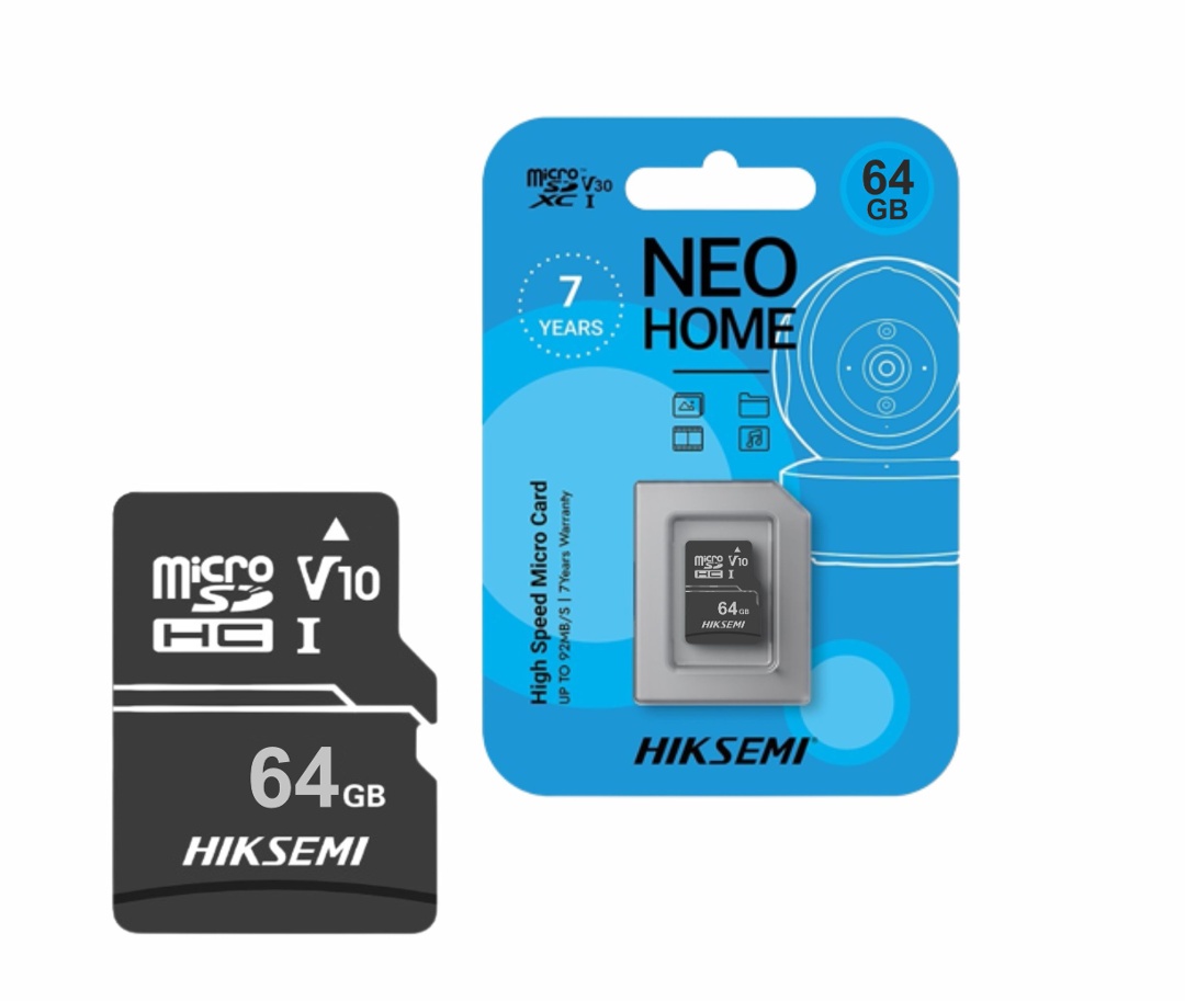 Memoria Micro SD Hiksemi 64GB video vigilancia – 4KBZAS