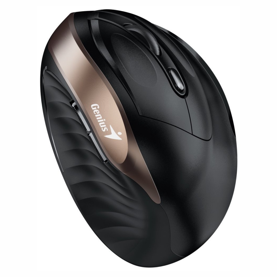 Mouse Genius Ergo inalámbrico dorado - 4KBZAS