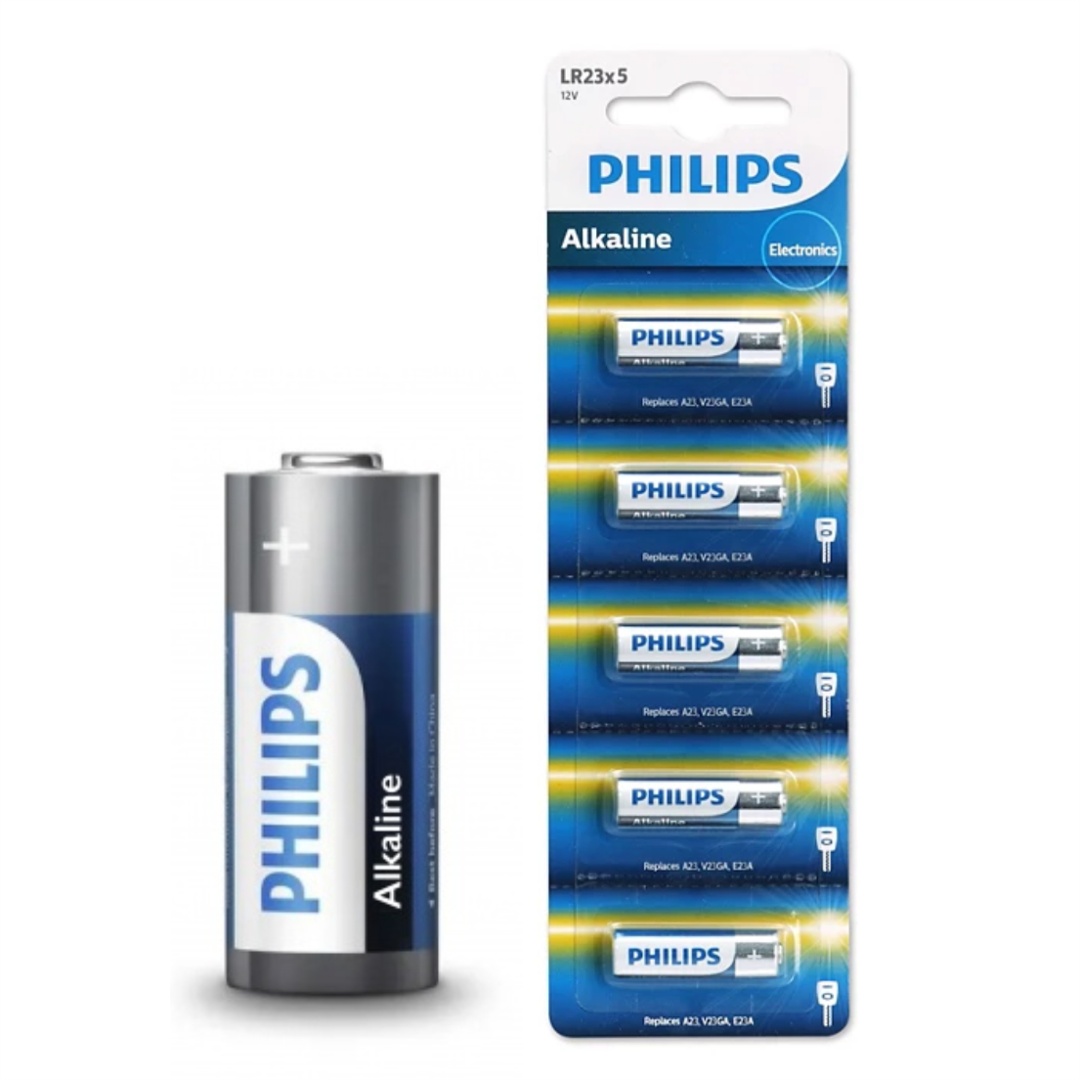 Pila alcalina Philips LR23 X 5 – 4KBZAS