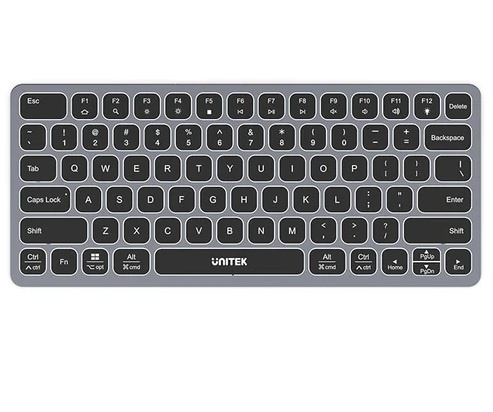 Teclado con HUB USB-C Unitek 9 en 1 PD 100W – 4KBZAS