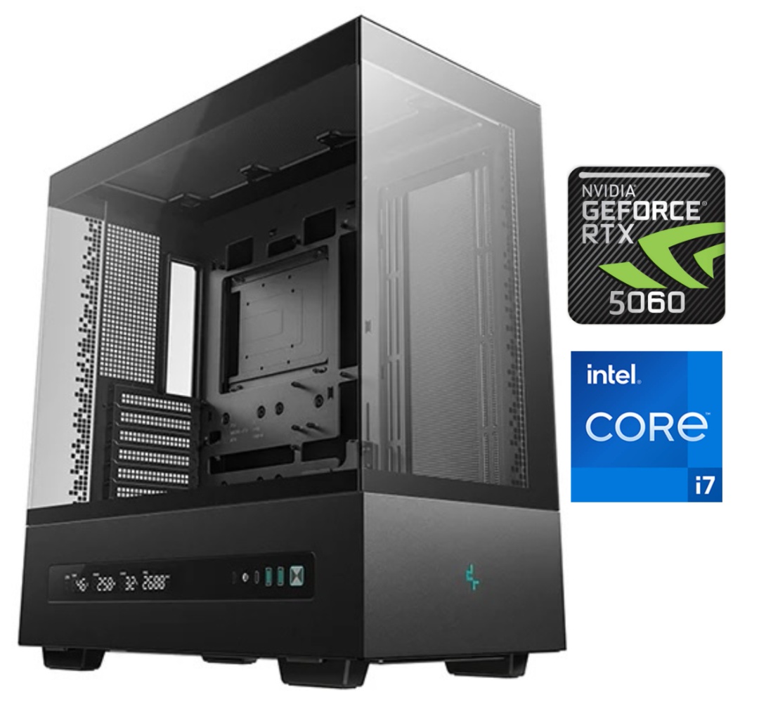 Equipo Gamer Core i7 12700F, 16GB, 1TB NVMe, RTX 5060 8GB - 4KBZAS