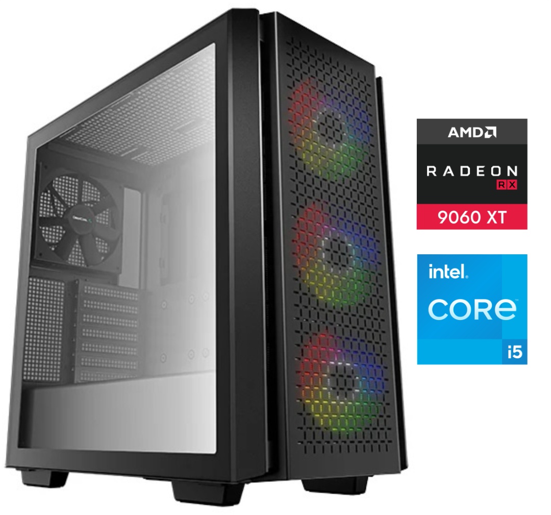 Equipo Gamer Core i5 14400F, 32GB, 1TB NVMe, RTX 5070 12GB - 4KBZAS