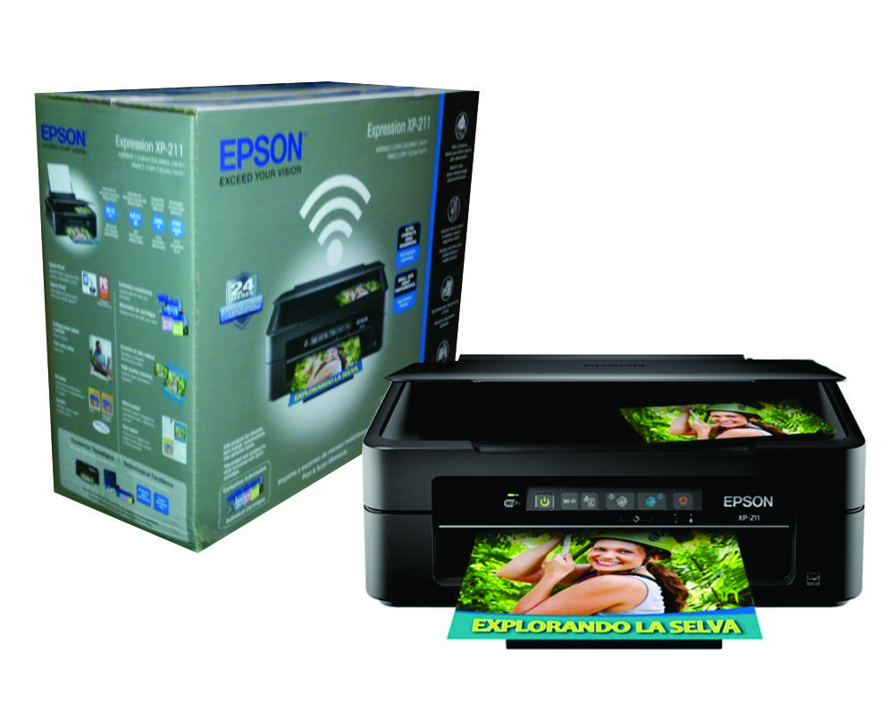 Impresora Epson multifunción xp-211 compacta con wi-fi – 4KBZAS